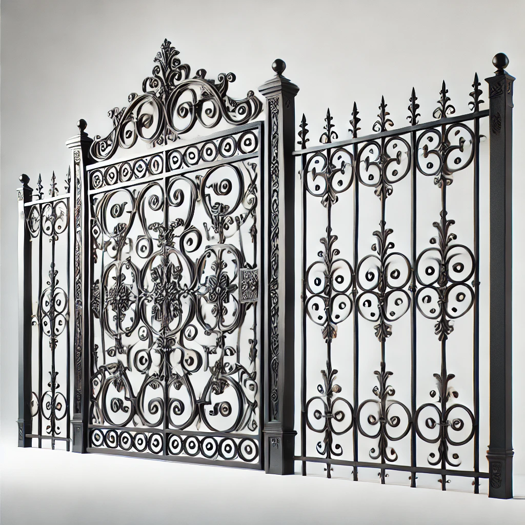 Premium Wrought Iron Gate & Grill – Elegant & Durable